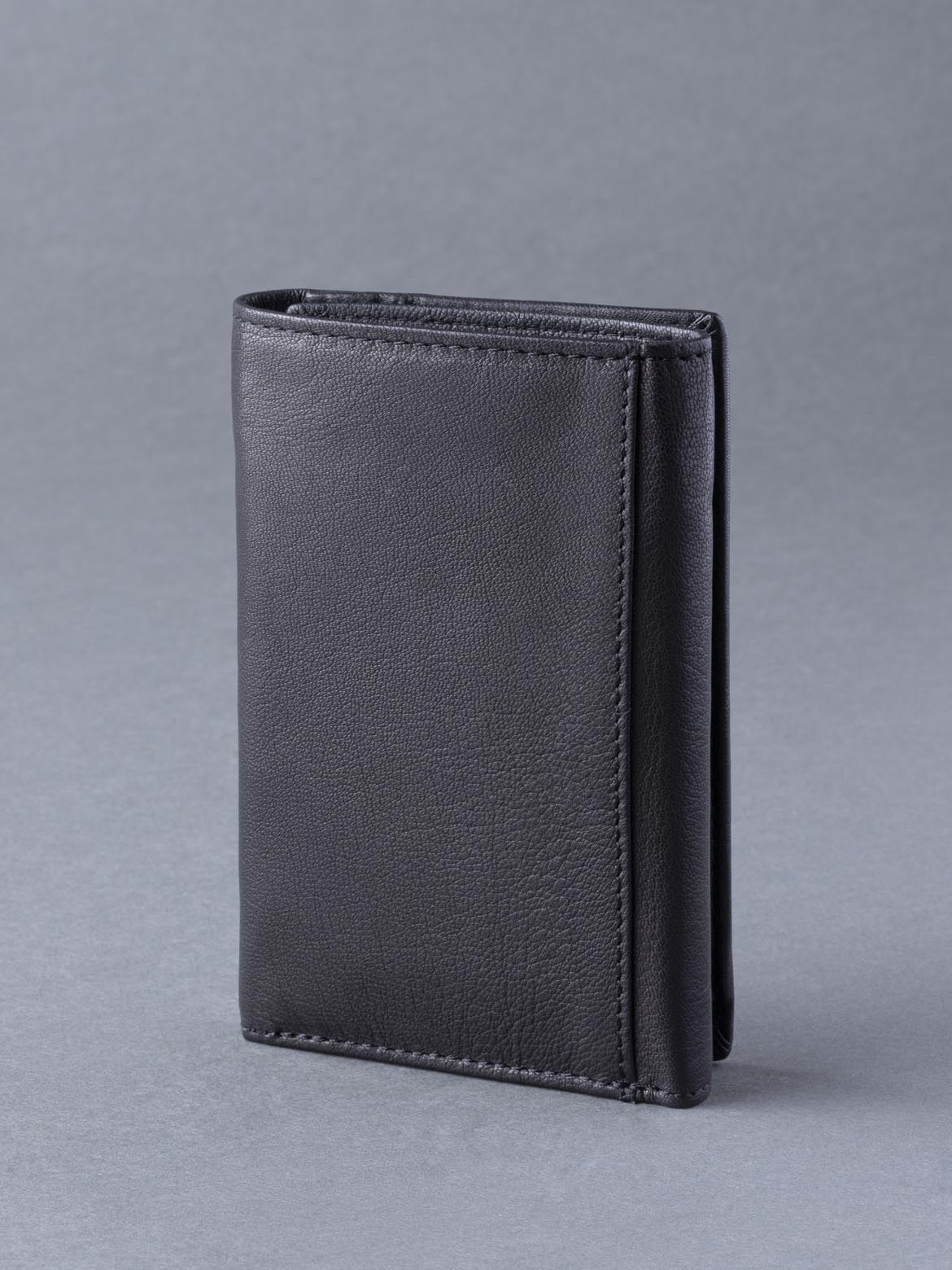 Lakeland Leather Bowston Tri-Fold Leather Wallet in Black | Lakeland ...